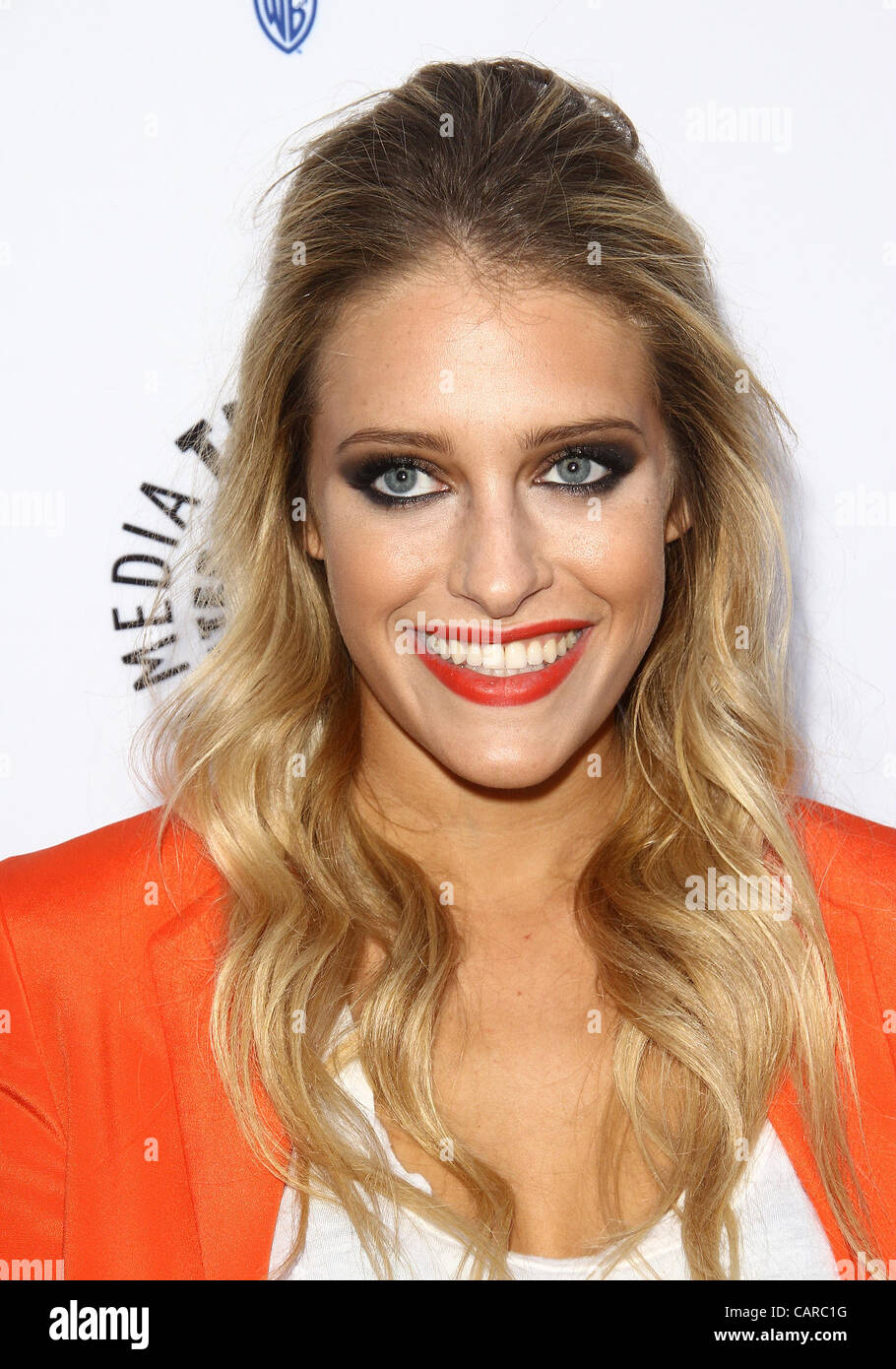 April 12, 2012 - Los Angeles, California, U.S. - Carly Chaikin. Warner ...