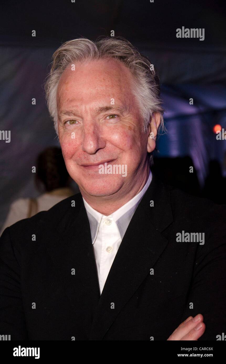 Alan Rickman in attendance for BAM 150th Anniversary Gala, BAM Howard ...