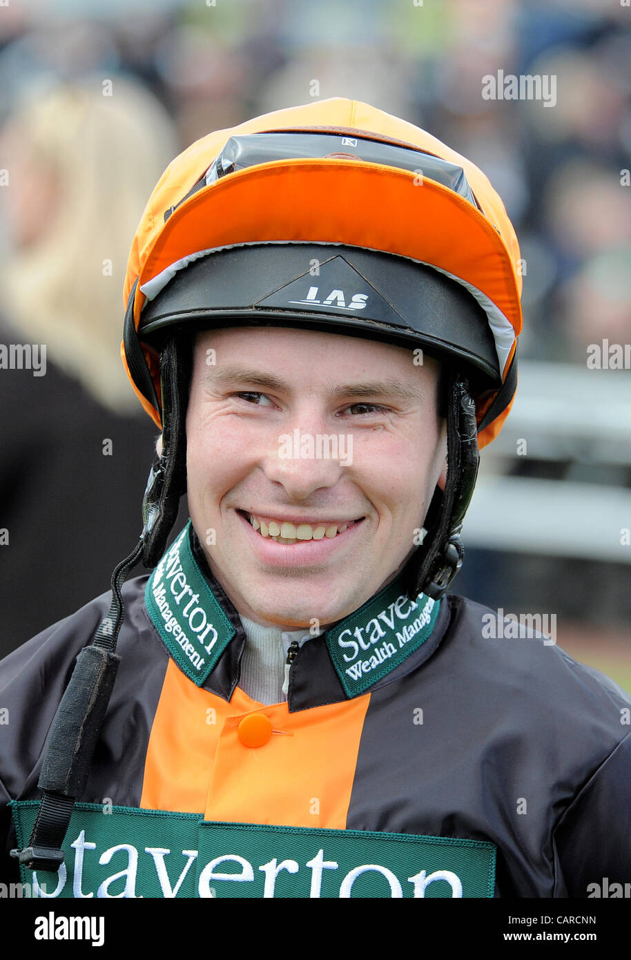 RYAN POWELL JOCKEY PONTEFRACT RACECOURSE PONTEFRACT ENGLAND 10 April ...