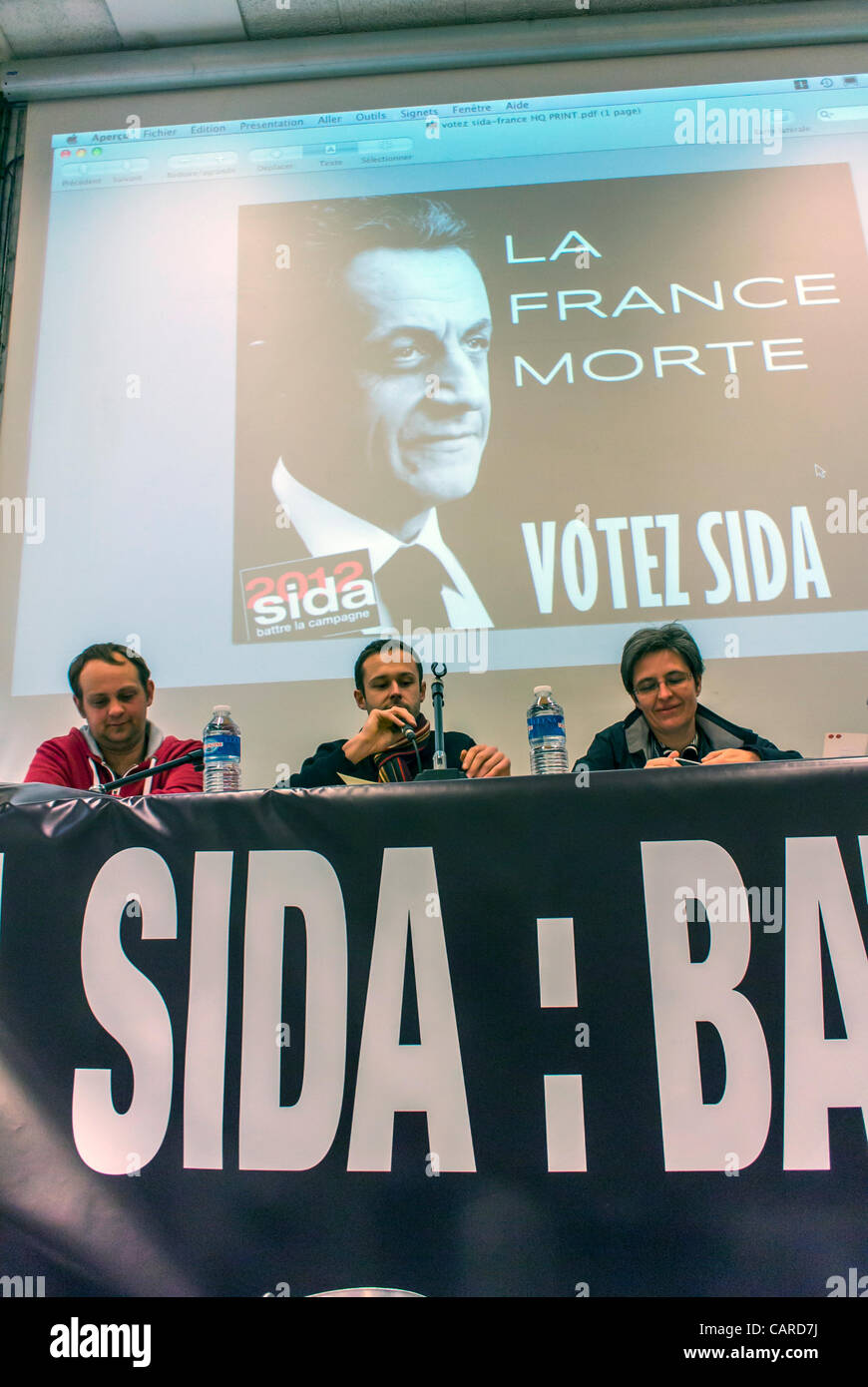 Paris, France, Presidential Elections 2012, Candidates Representatives ...