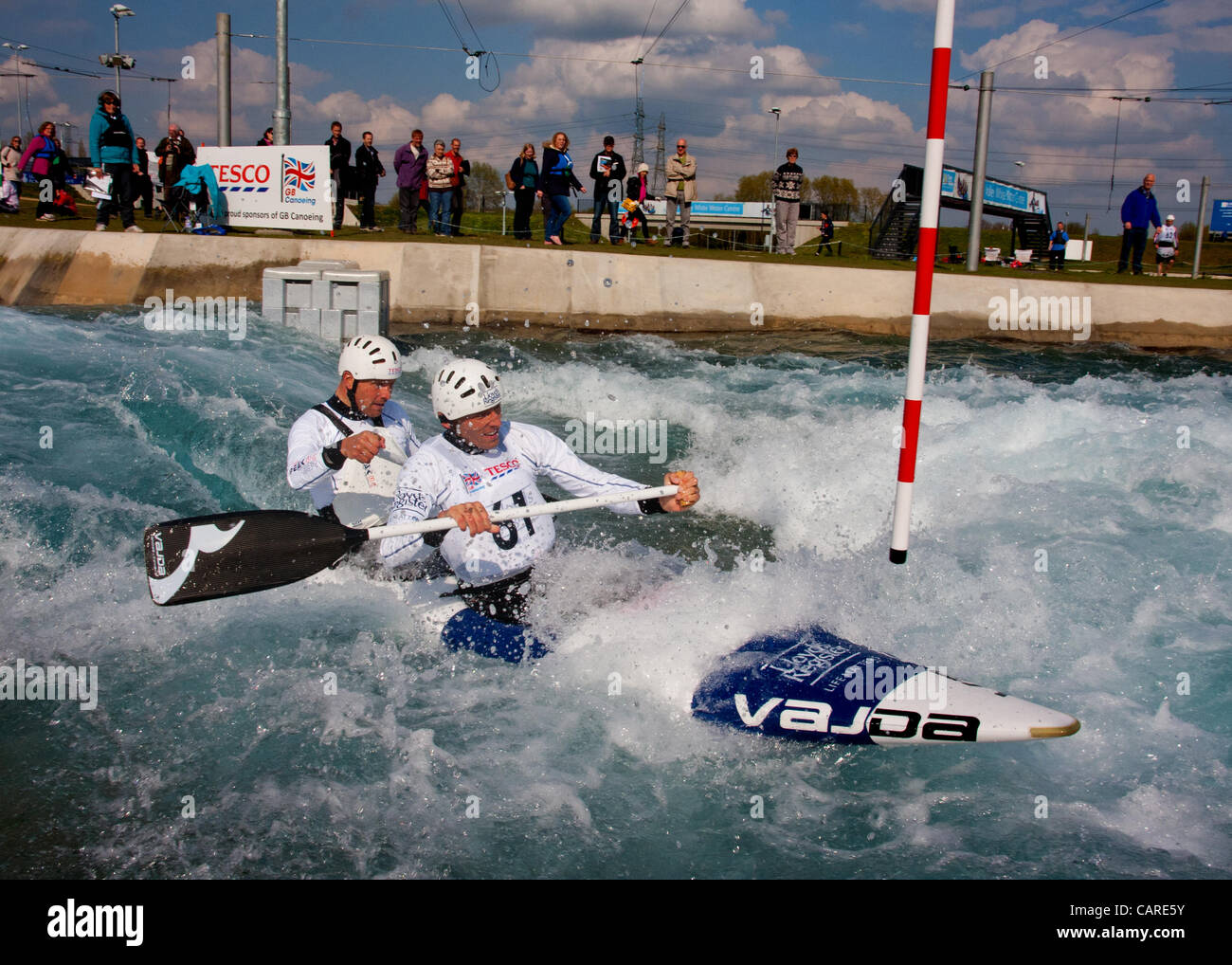 David Florence (front) and Richard Hounslow take the winin Mens C2 on ...