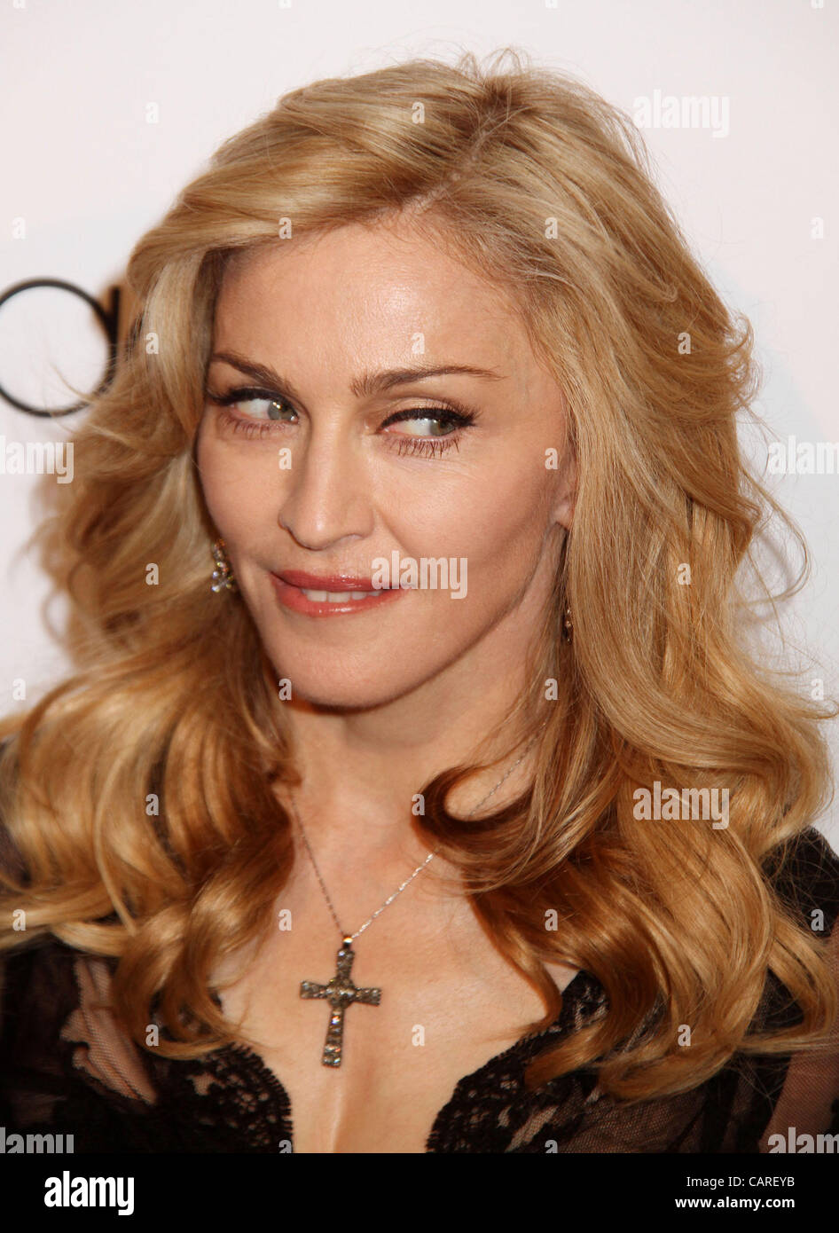 Madonna april 12 2012 hi-res stock photography and images - Alamy