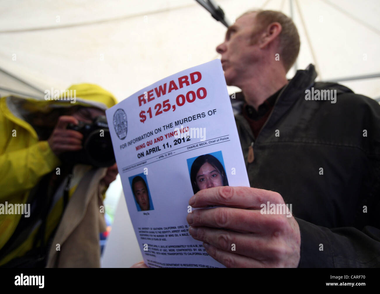 April 13, 2012 - Los Angeles, California, U.S. - A Los Angeles Police ...