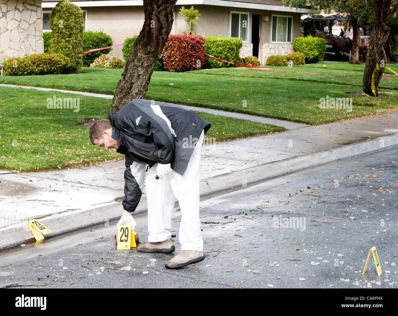 April 13, 2012 - Modesto, CA, USA - Modesto Police Detective Steven ...
