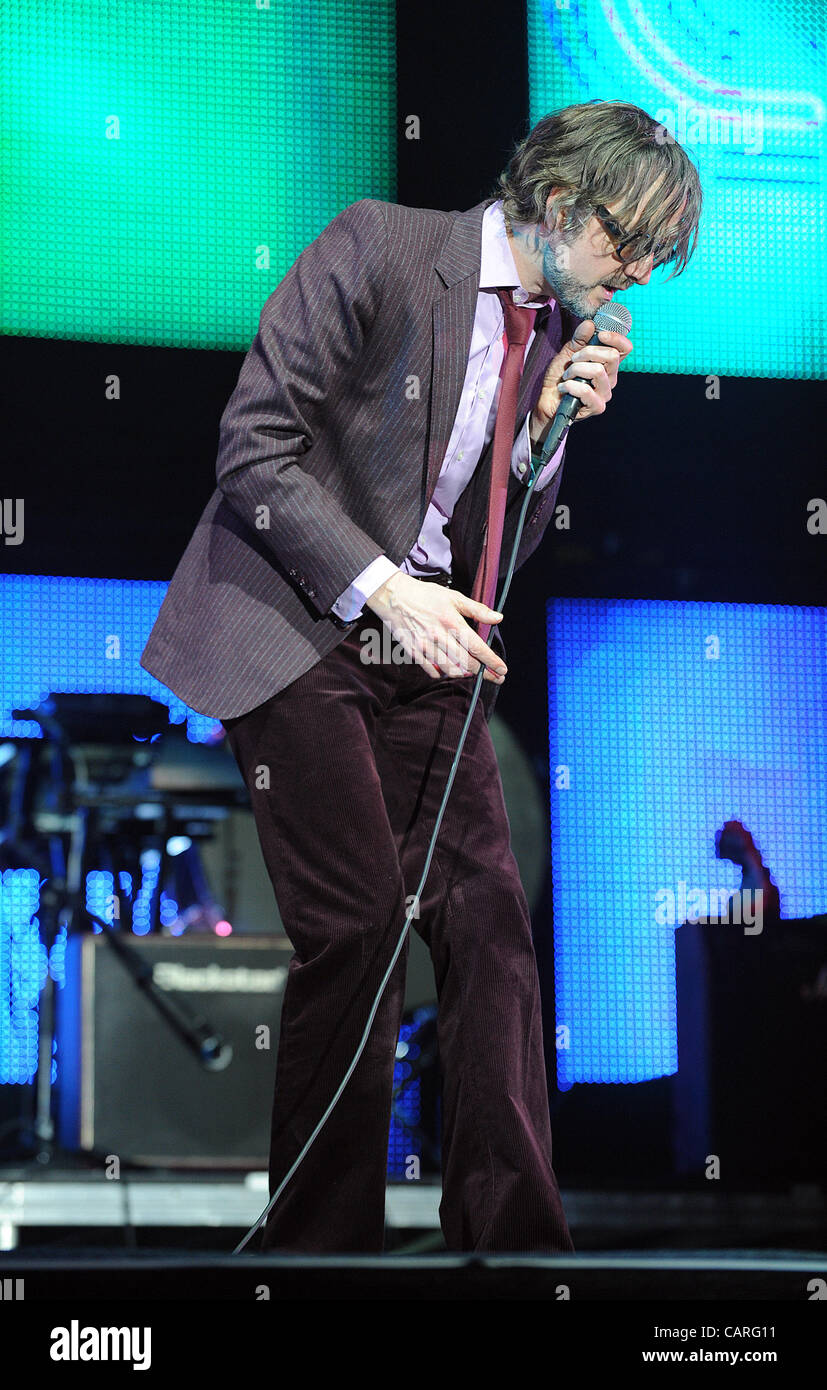 Apr 13, 2012 - Indio, California; USA - Singer JARVIS COCKER of the ...