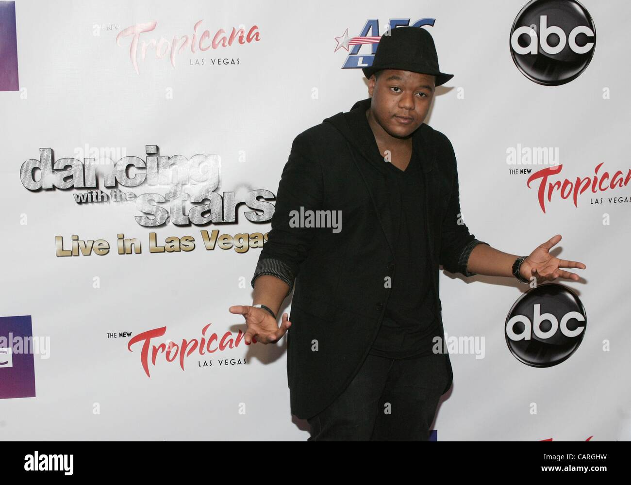 Kyle Massey in attendance for Dancing with the Stars: Live in Las Vegas ...
