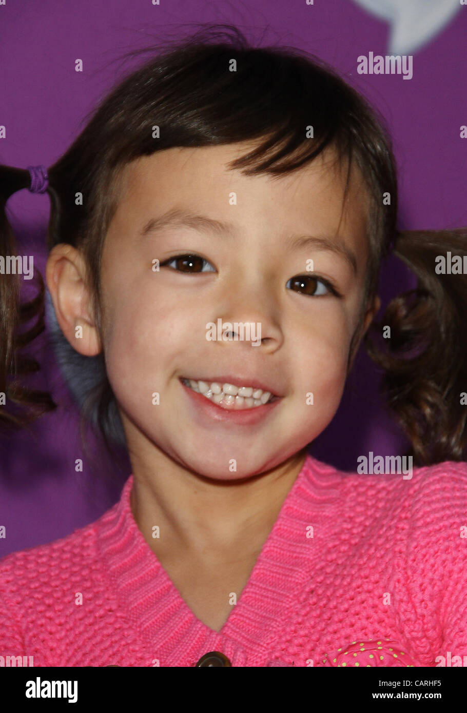 April 14, 2012 - Los Angeles, California, U.S. - Aubrey Anderson-Emmons ...