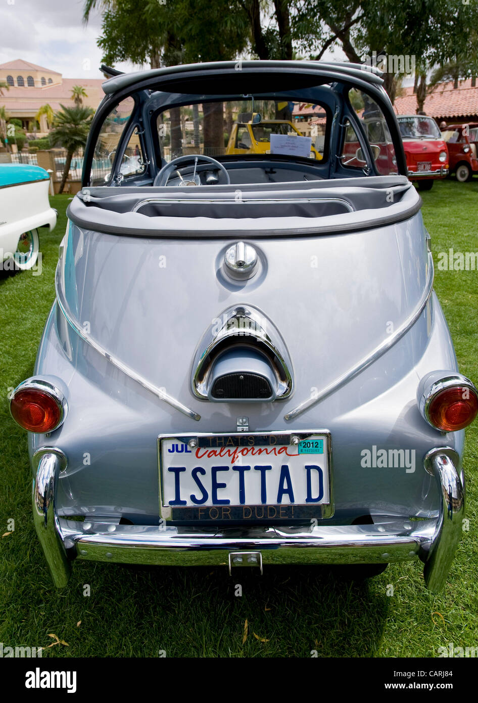 April 14, 2012 - Phoeniz, AZ, USA - A 1956 Isetta Bubble Window ...