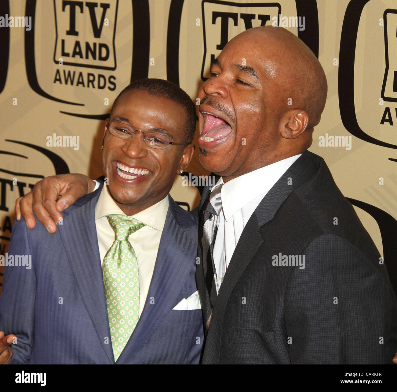 April 14, 2012 - New York, New York, U.S. - Actors TOMMY DAVIDSON and ...