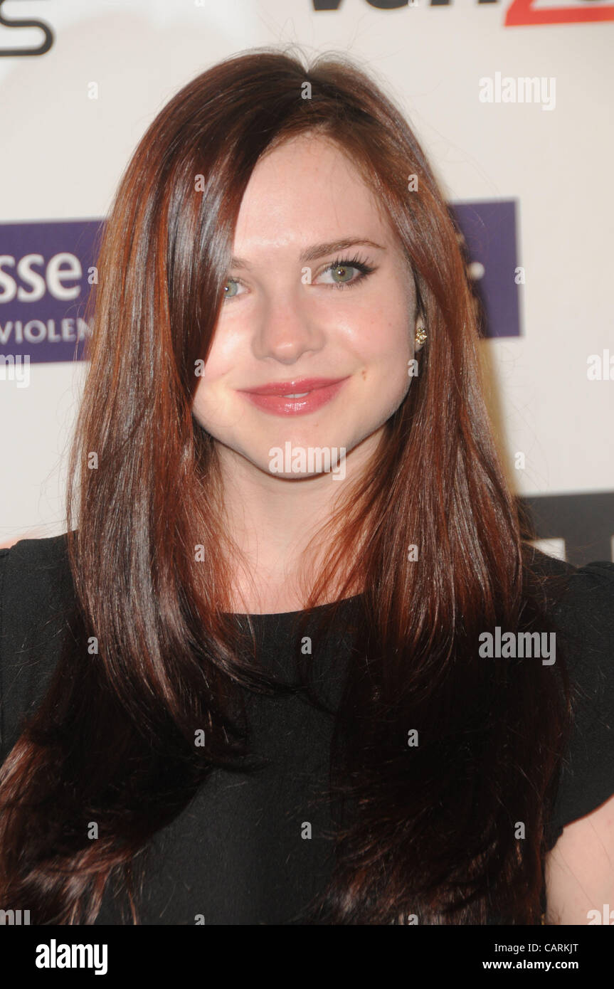 April 14, 2012 - Los Angeles, California, U.S. - Caitlin Custer ...