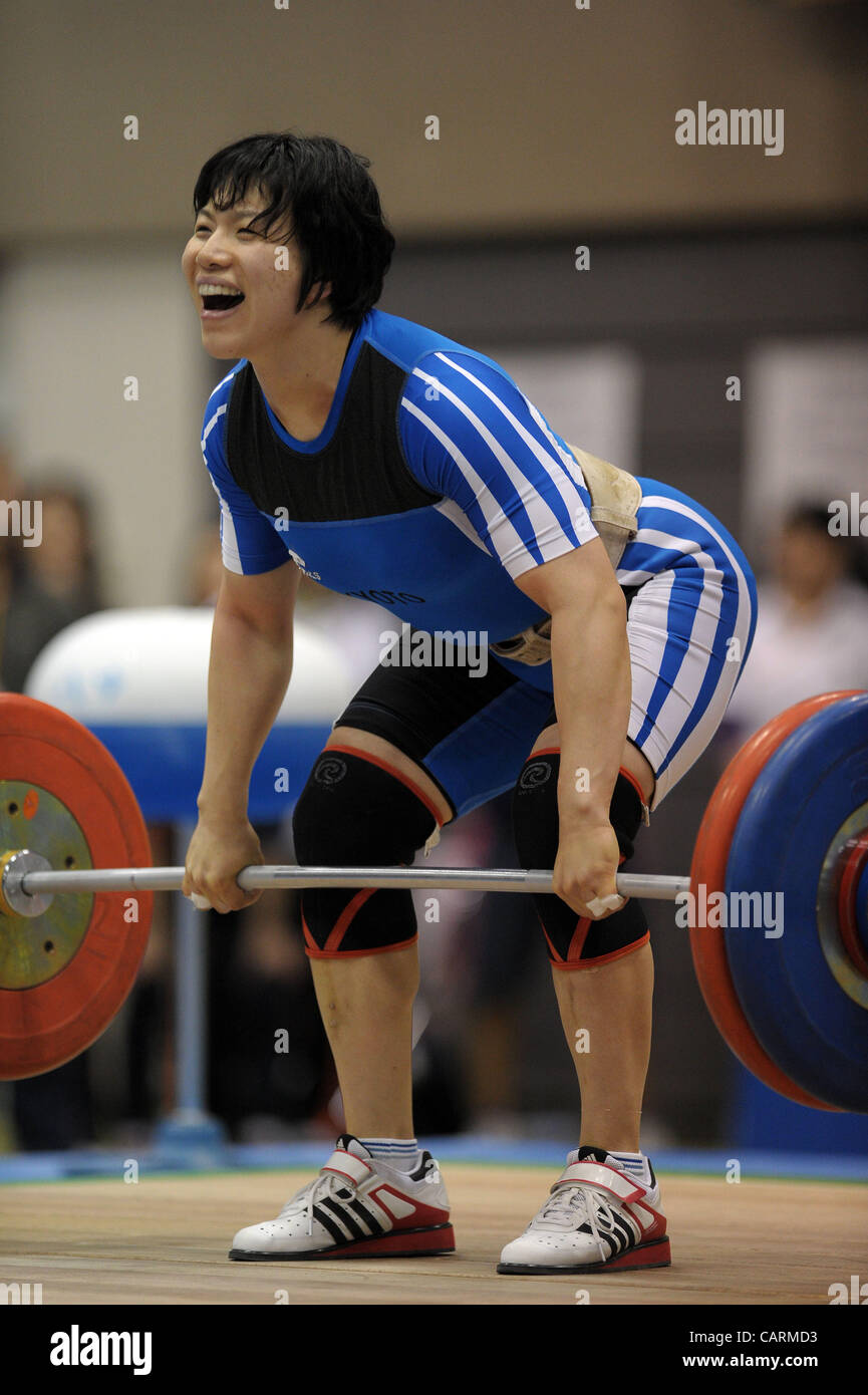 Rika Saito, APRIL 14, 2012 - Weightlifting : All Japan Weightlifting ...