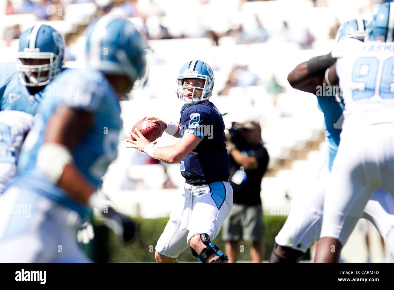 Unc quarterback bryn renner during hi-res stock photography and images ...