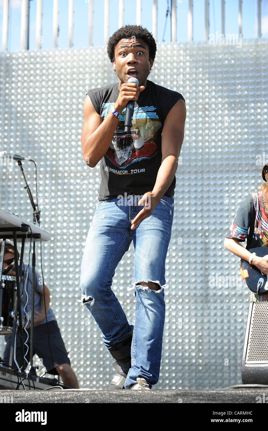 Apr 14, 2012 - Indio, California; USA - Rap Artist CHILDISH GAMBINO ...