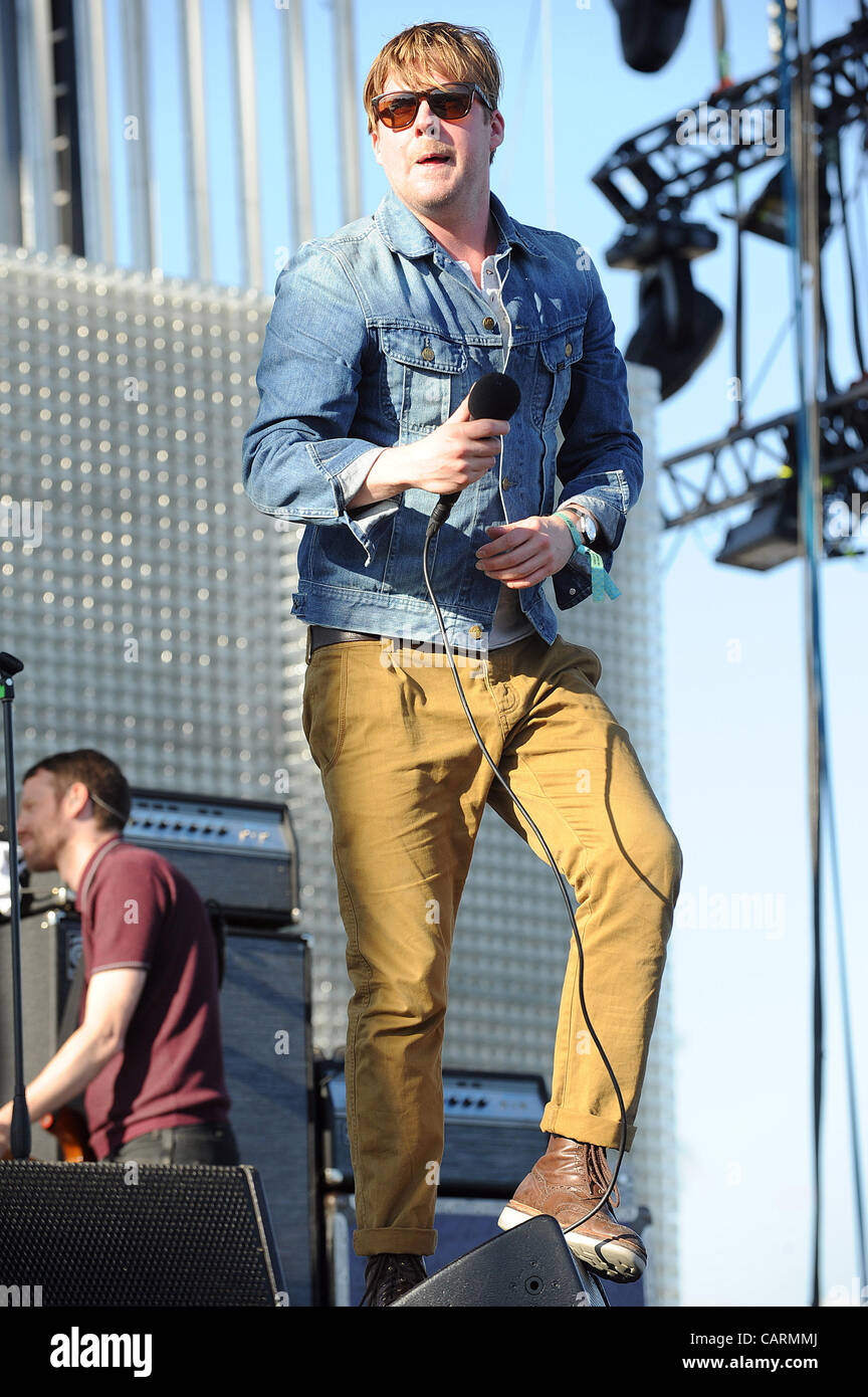 Apr 14, 2012 - Indio, California; USA - Singer RICKY WILSON of the band ...