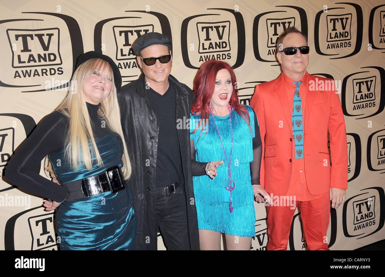 B 52s, Cindy Wilson, Keith Strickland, Fred Schneider, Kate Pierson at ...