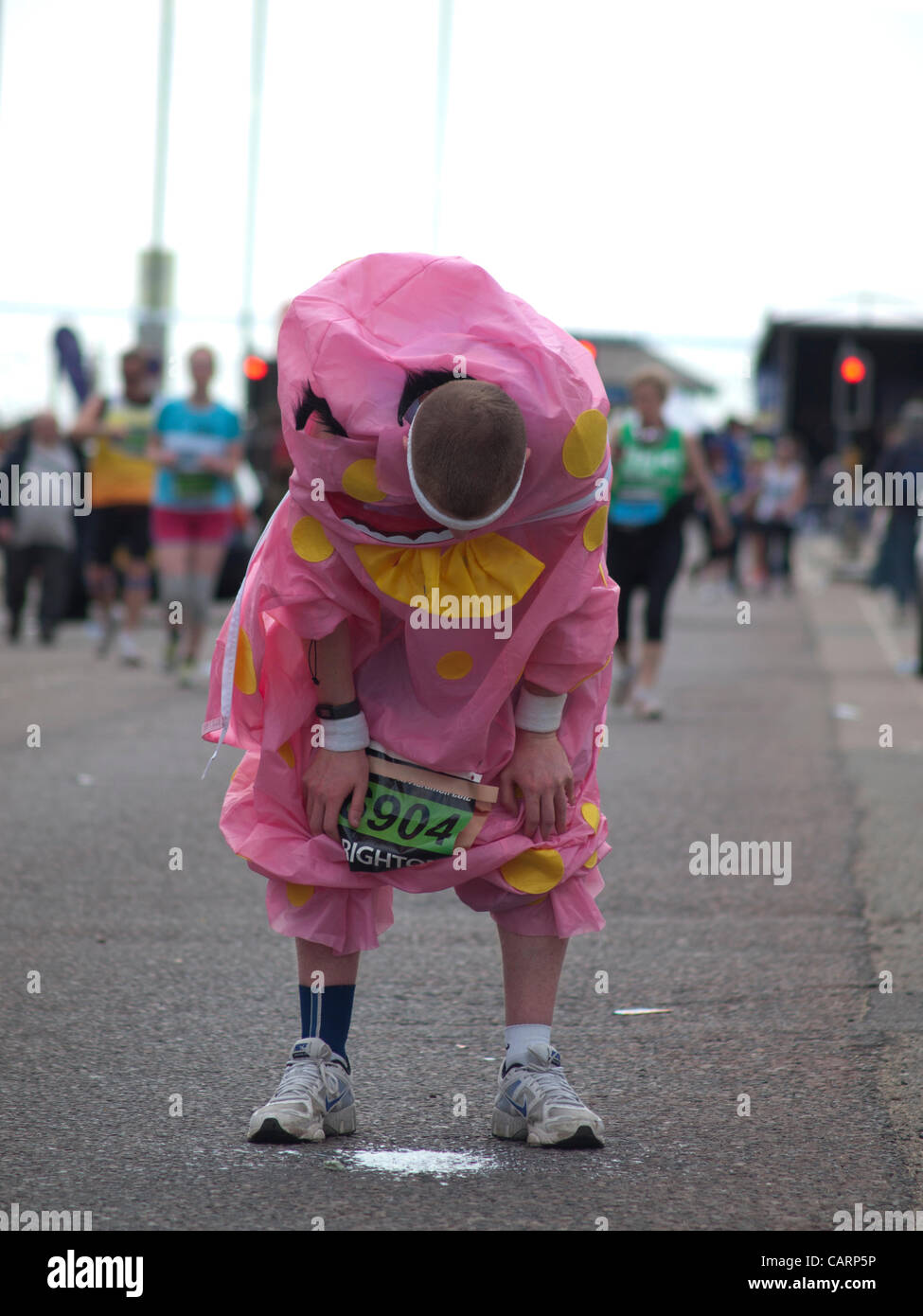 Sick runner vomit hi-res stock photography and images - Alamy