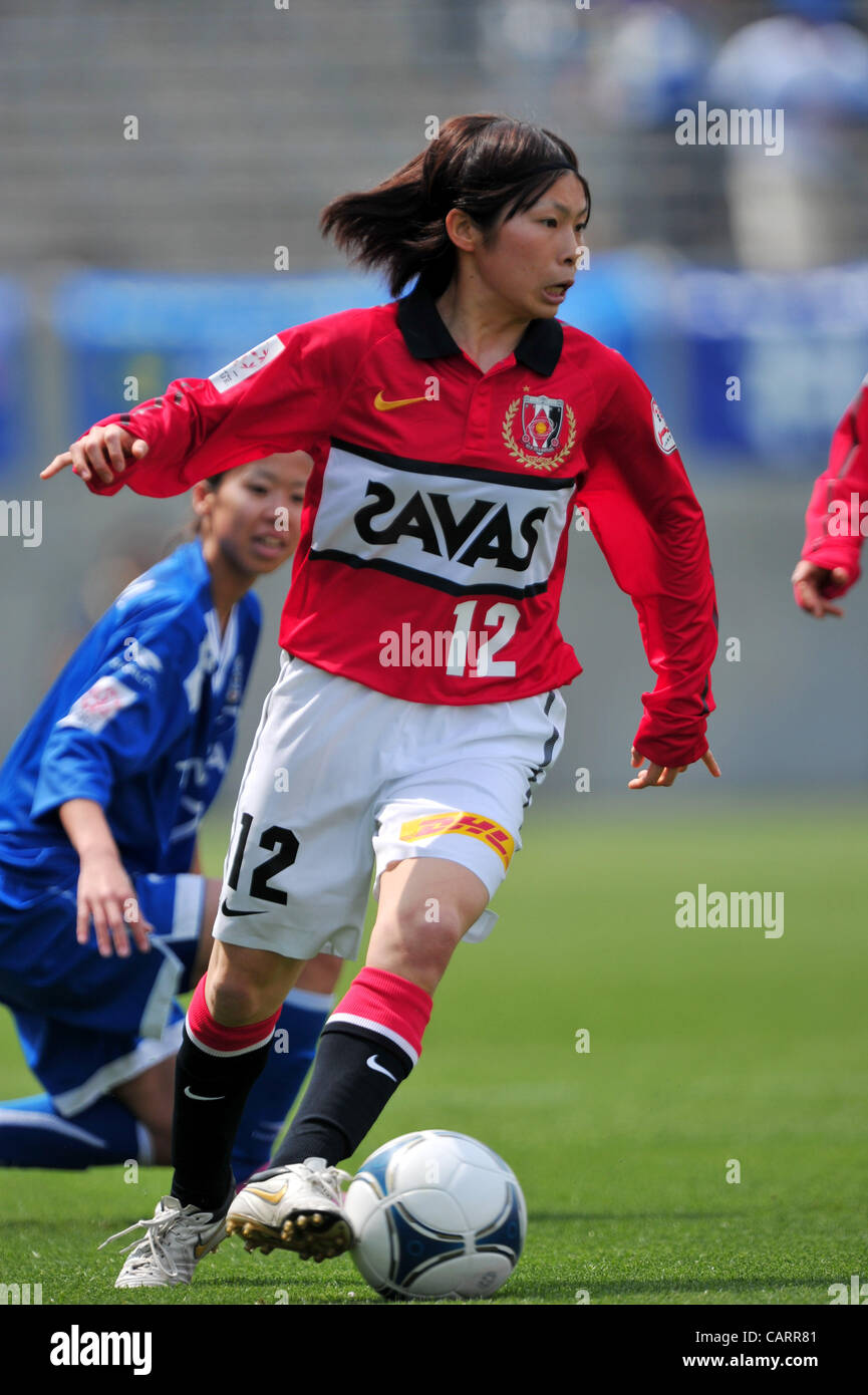 Yuko Takeyama (Urawa Reds Ladis), APRIL 15, 2012 - Football/Soccer : 2012 Plenus Nadeshiko ...