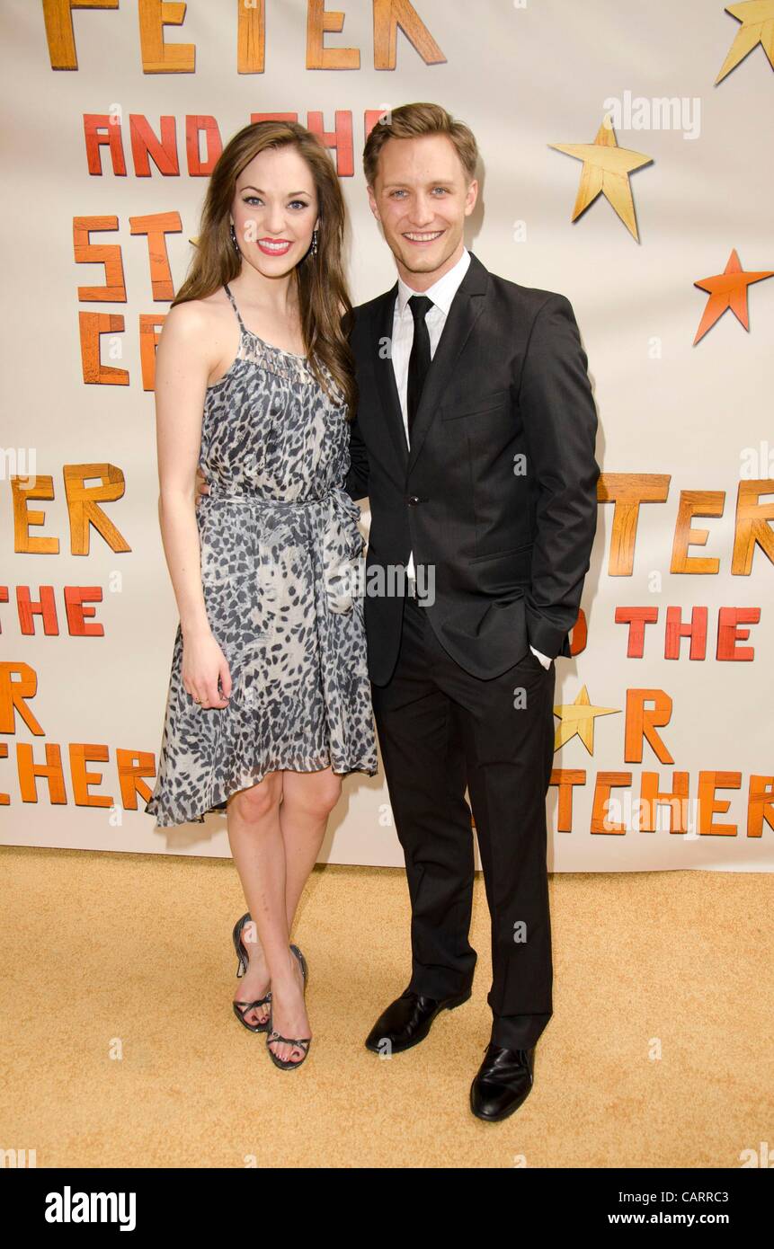 Laura Osnes, Nathan Johnson in attendance for PETER AND THE STARCATCHER ...