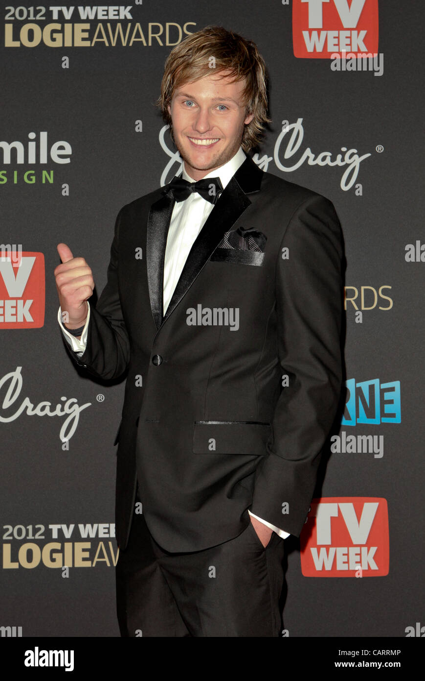 Jordan Smith on the red carpet at the Logie Awards, Melbourne April 15 ...