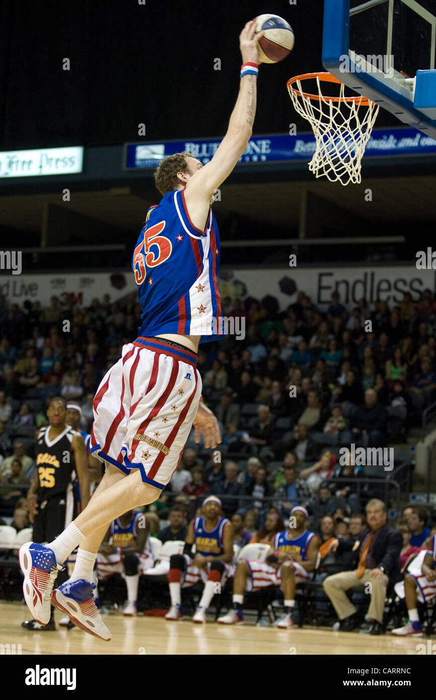London Ontario, Canada - April 14, 2012. Paul (Tiny) Sturgess (55) at 7 ...