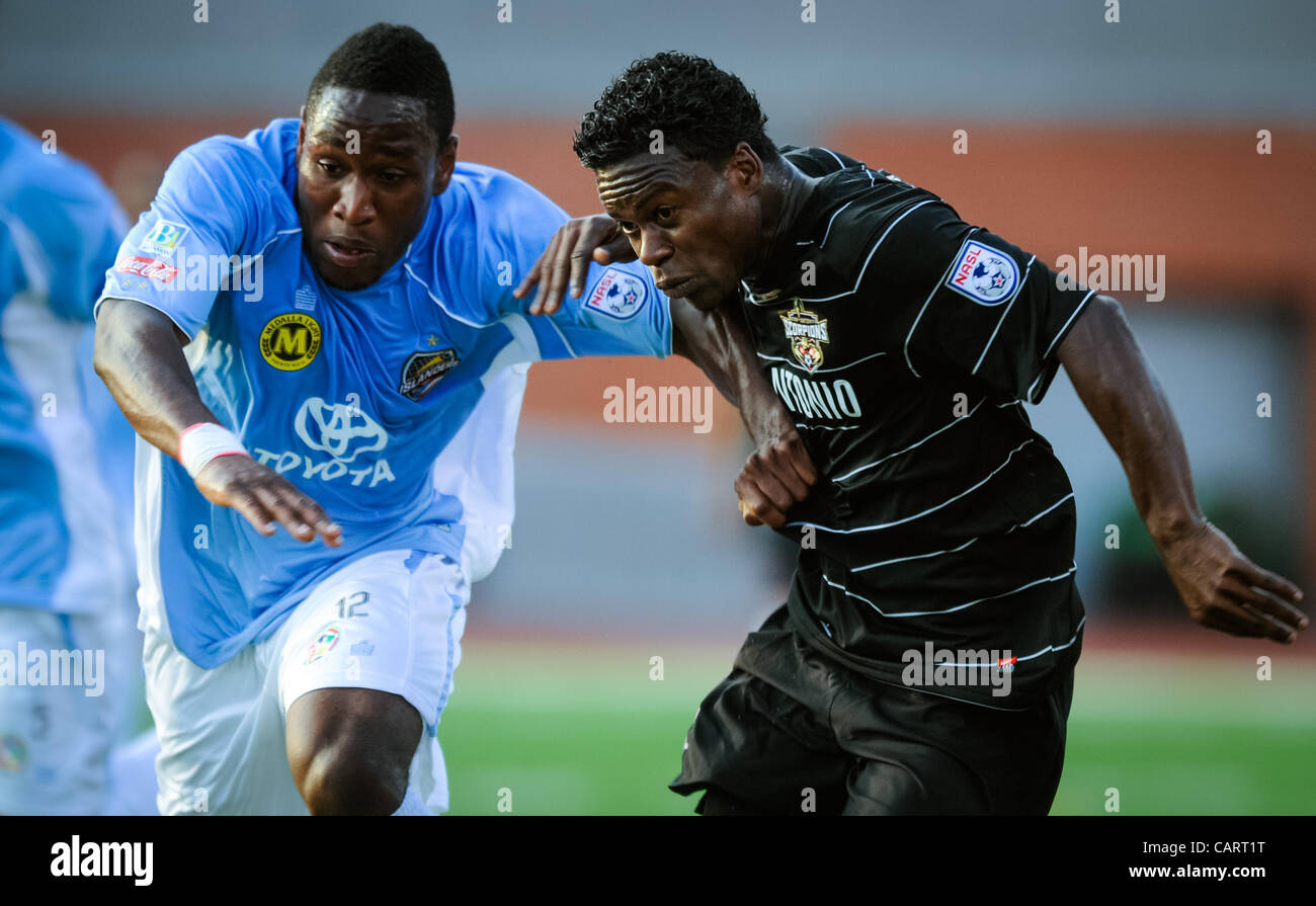 April 15, 2012 - San Antonio, TX, USA - San Antonio Scorpions Walter ...