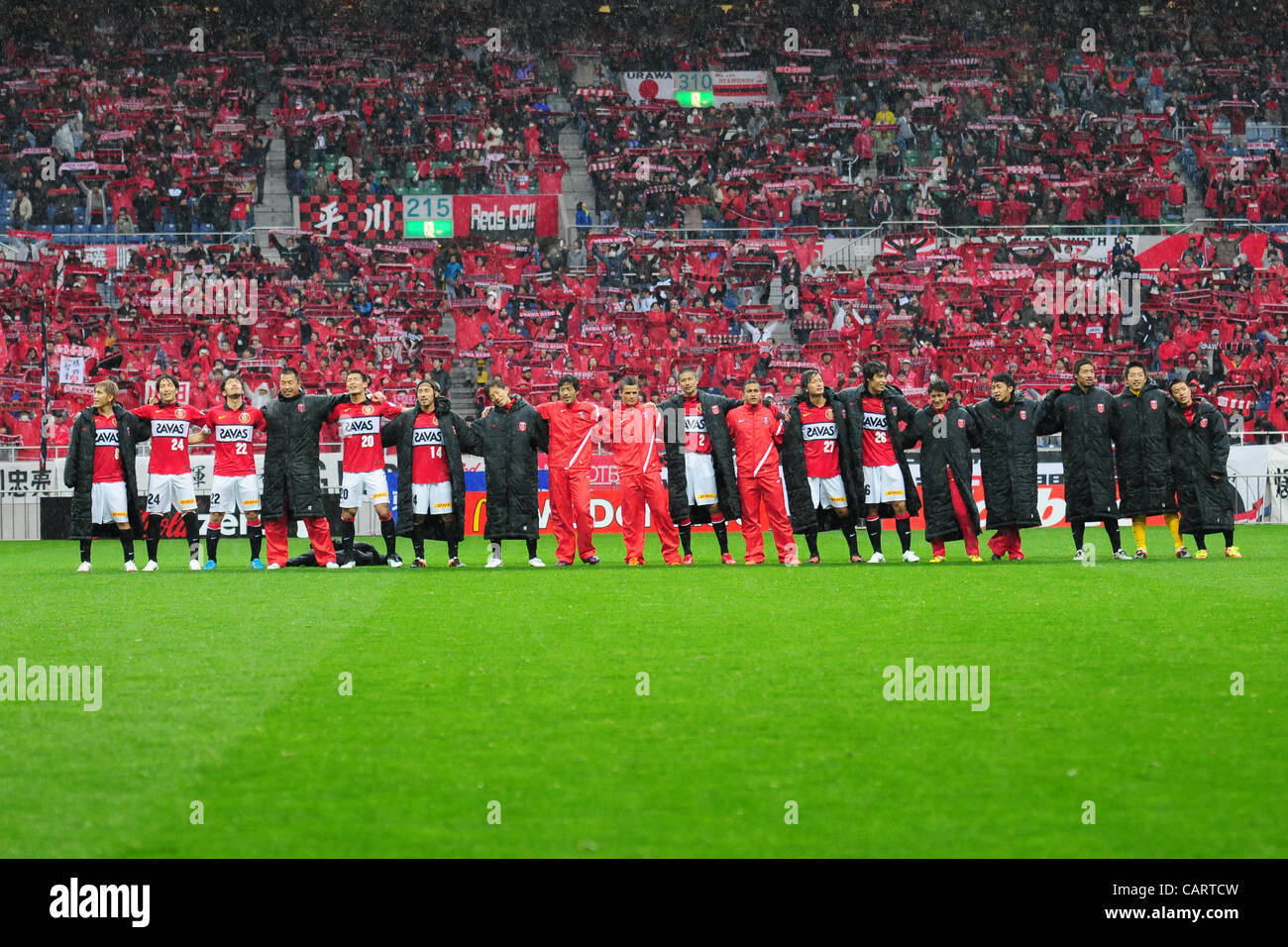 Urawa Reds team group, APRIL 14, 2012 - Football / Soccer : Urawa Reds ...