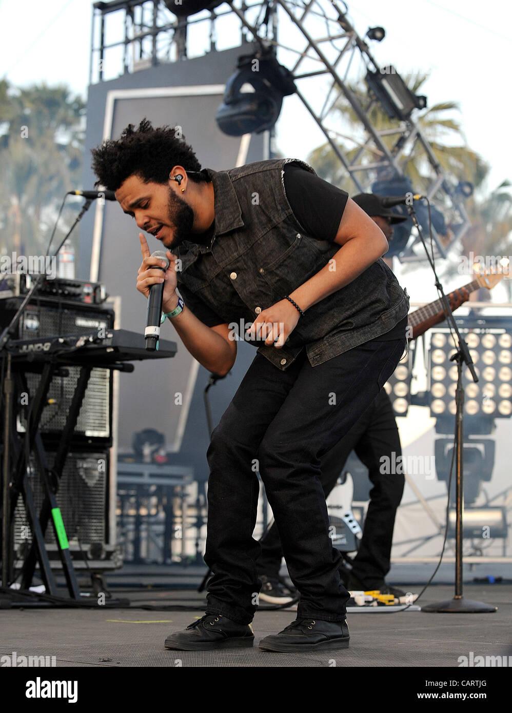 Apr 15, 2012 - Indio, California; USA - Singer THE WEEKND aka ABEL ...