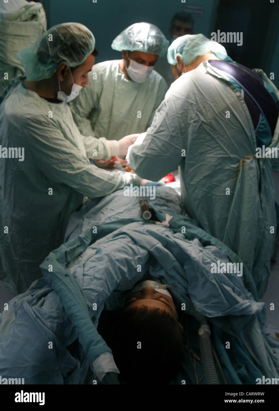 April 16, 2012 - Rafah, Gaza Strip, Palestinian Territory - Palestinian ...