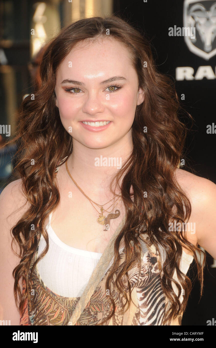 April 16, 2012 - Los Angeles, California, U.S. - Madeline Carroll ...