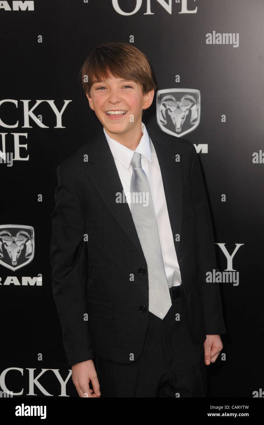 Cole Jackson at arrivals for THE LUCKY ONE Premiere, Grauman's Chinese ...