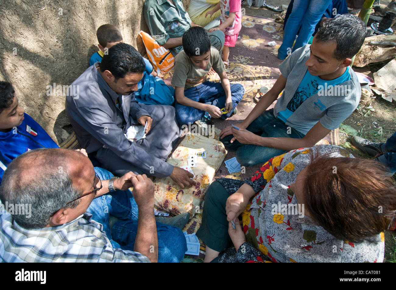 Egyptians from all walks of life celebrate in April the hugely popular ...