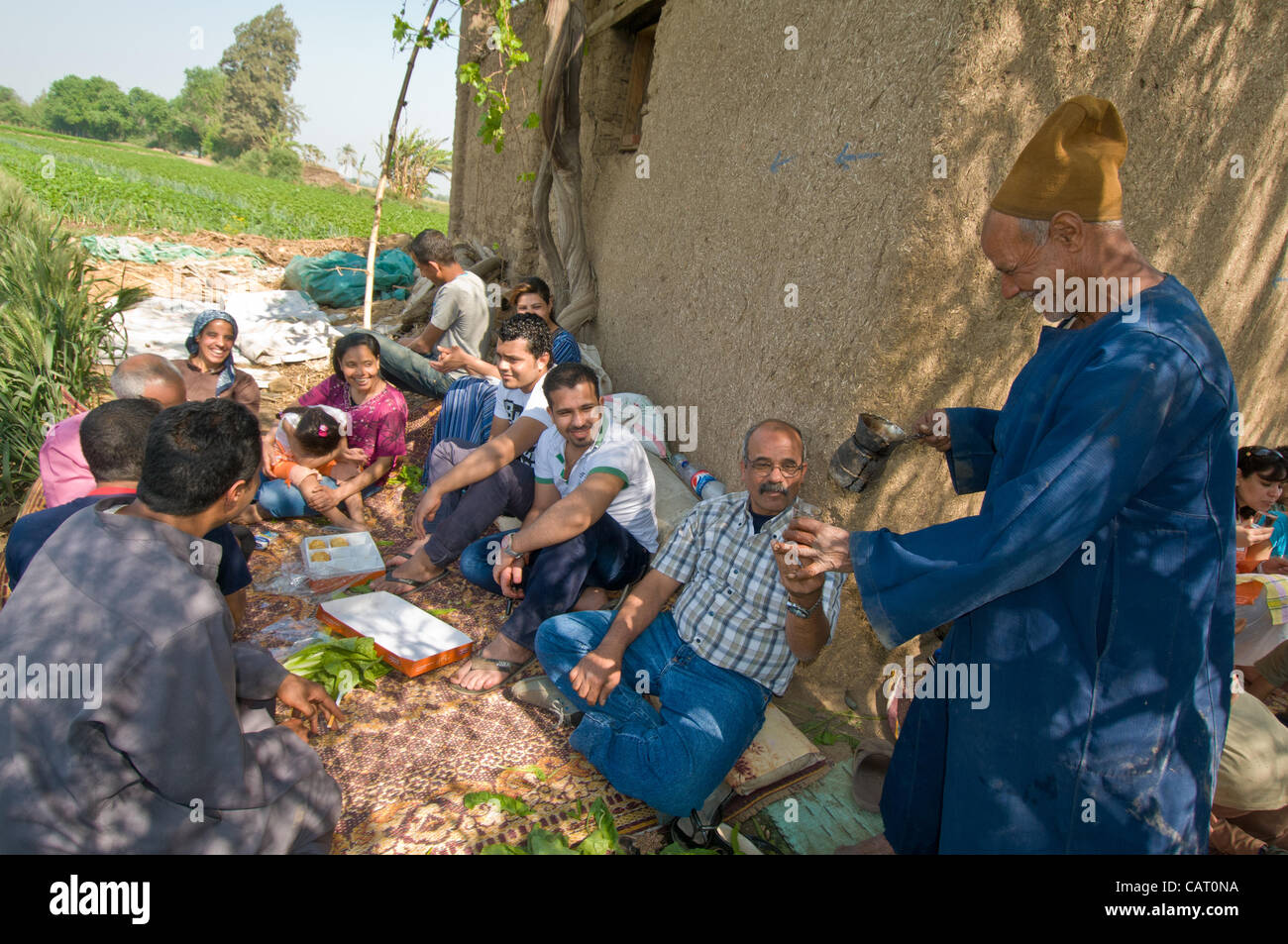 Family life in egypt hi-res stock photography and images - Alamy
