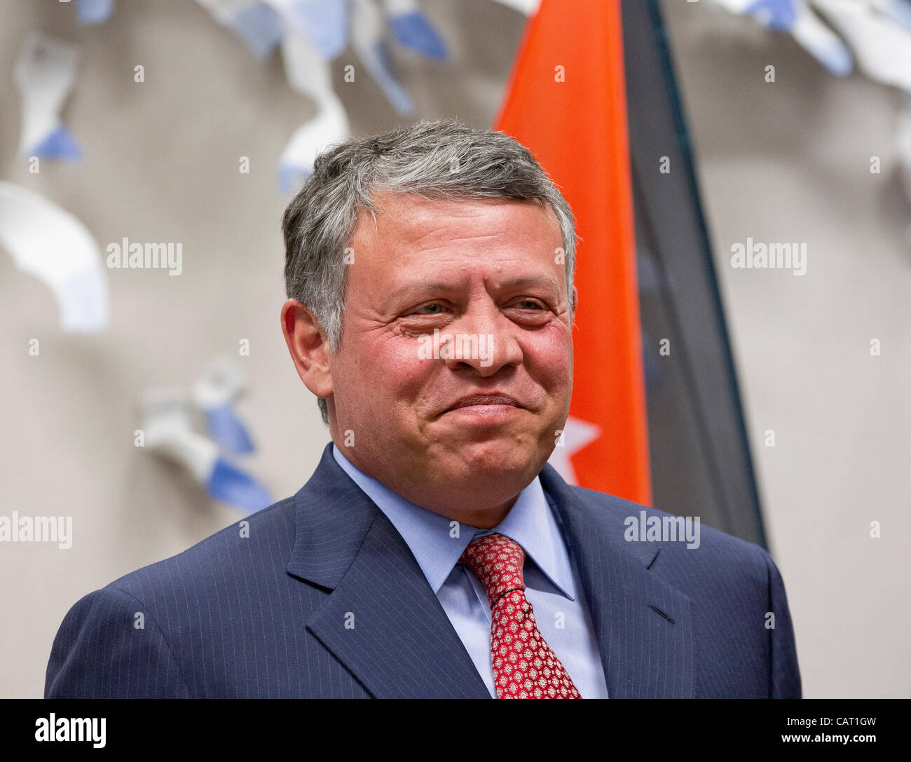 His Majesty Abdullah bin Al-Hussein, King of Jordan pictured at the ...