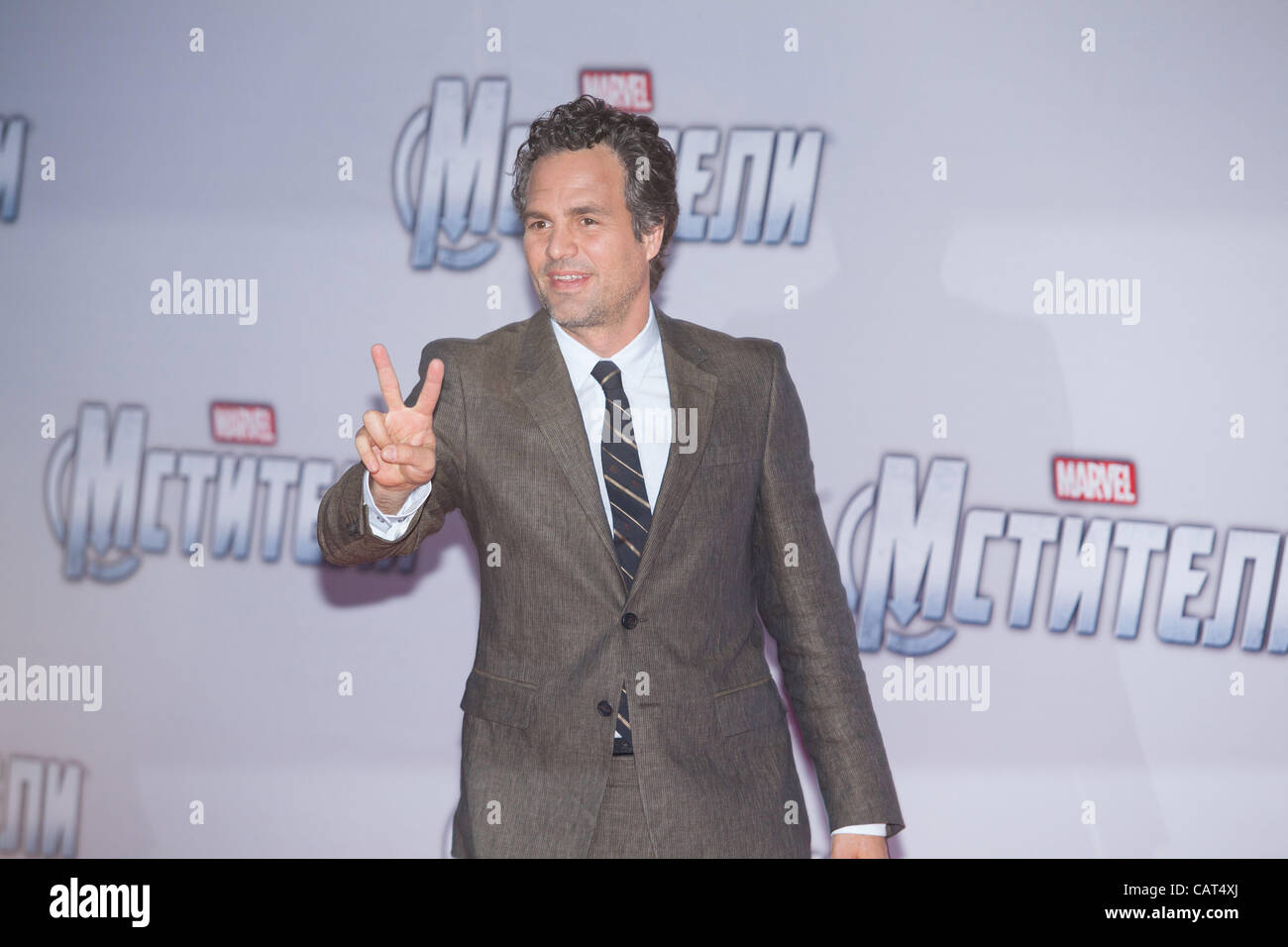 17.04.2012. Moscow. Russia. SThe Avengers film premiere. Pictured: Mark ...