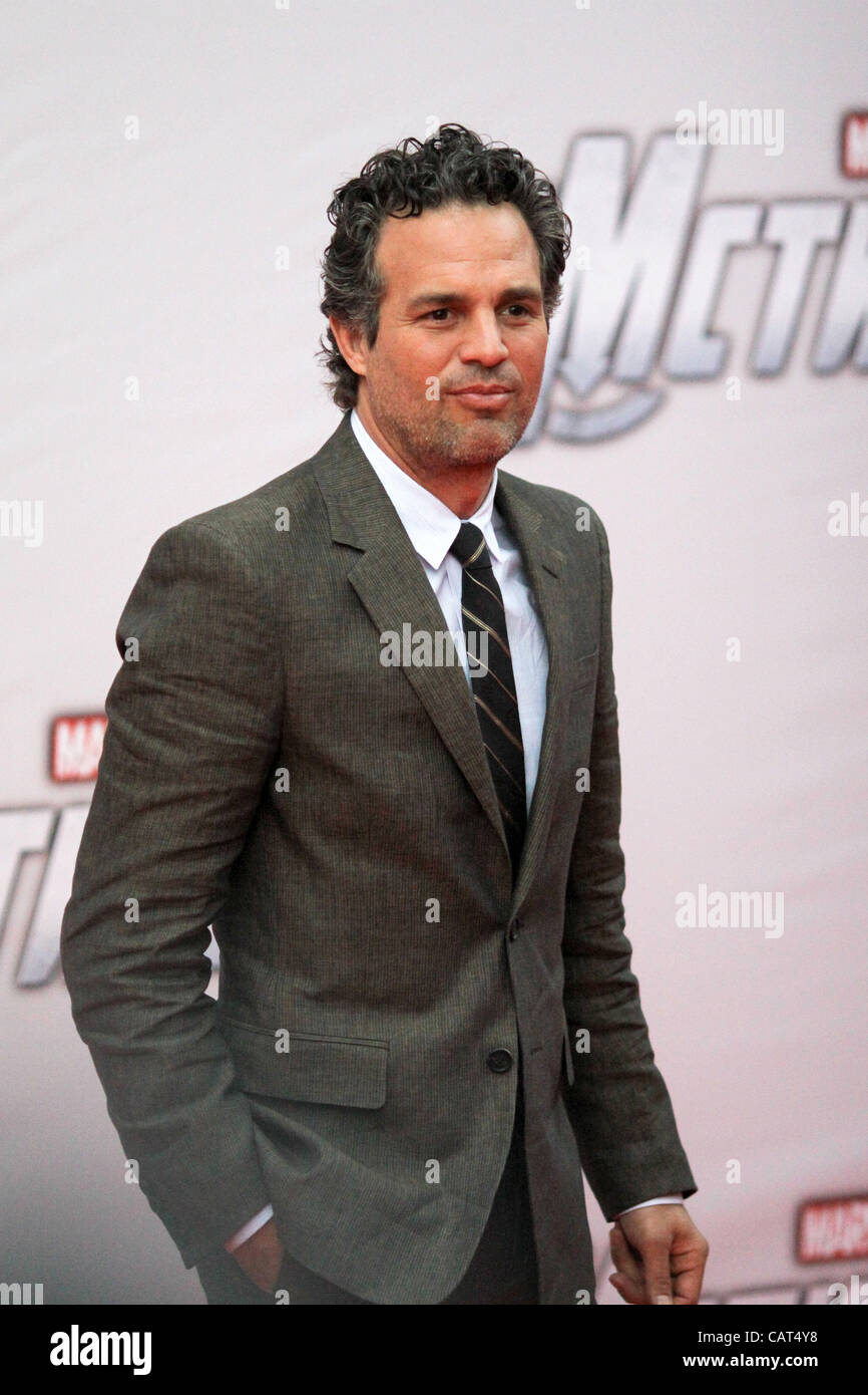 17.04.2012. Moscow. Russia. SThe Avengers film premiere. Pictured: Mark ...
