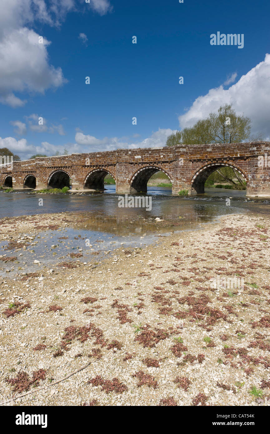White Mill Bridge, Sturminster Marshall, Dorset, UK, 17th April 2012 ...