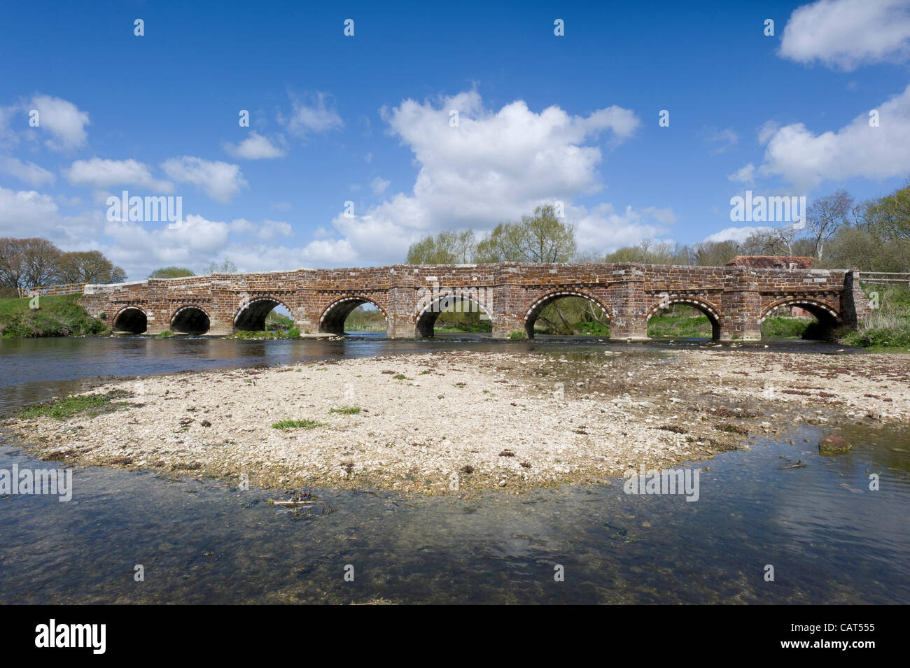White Mill Bridge, Sturminster Marshall, Dorset, UK, 17th April 2012 ...