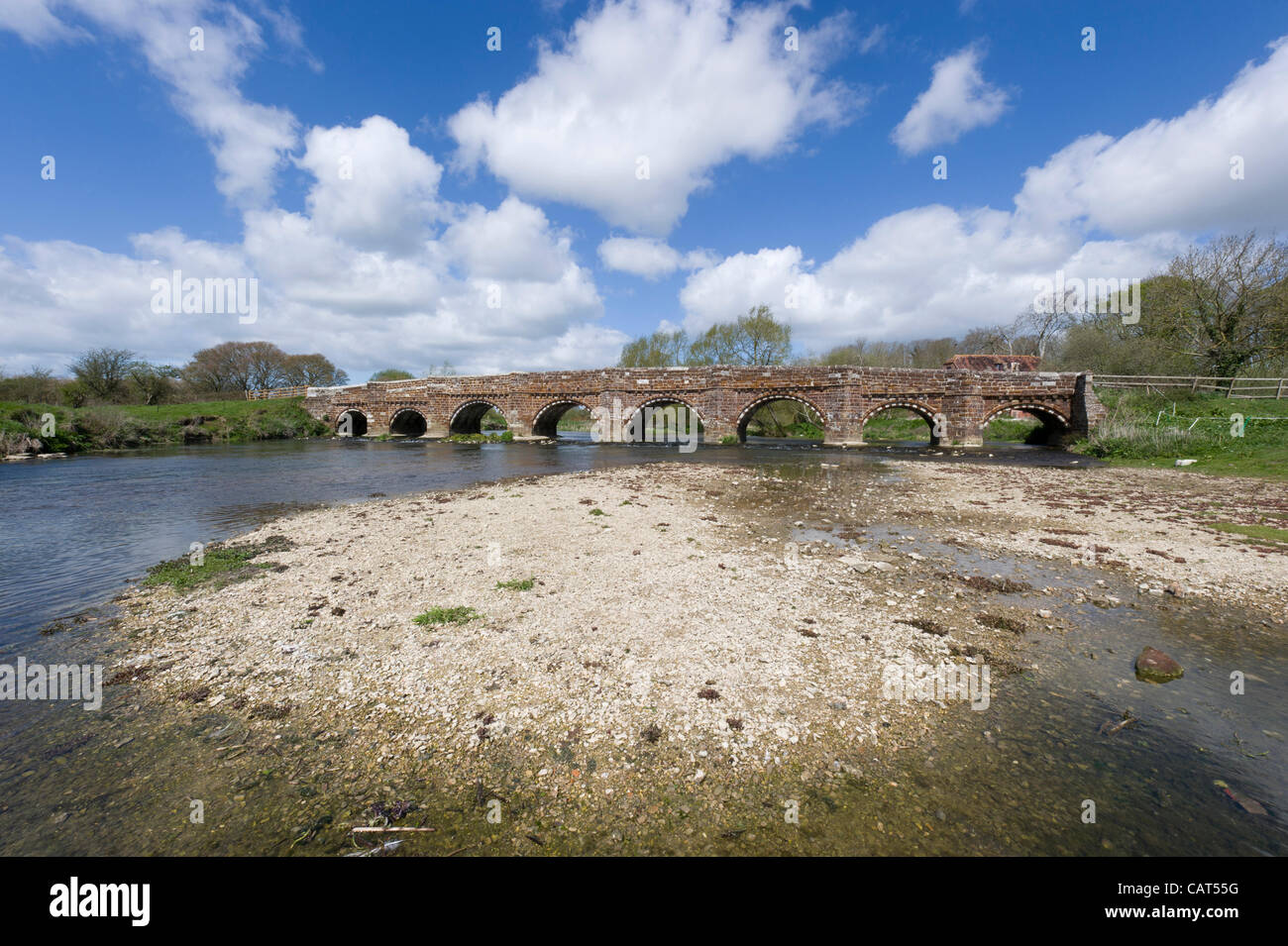 White Mill Bridge, Sturminster Marshall, Dorset, UK, 17th April 2012 ...