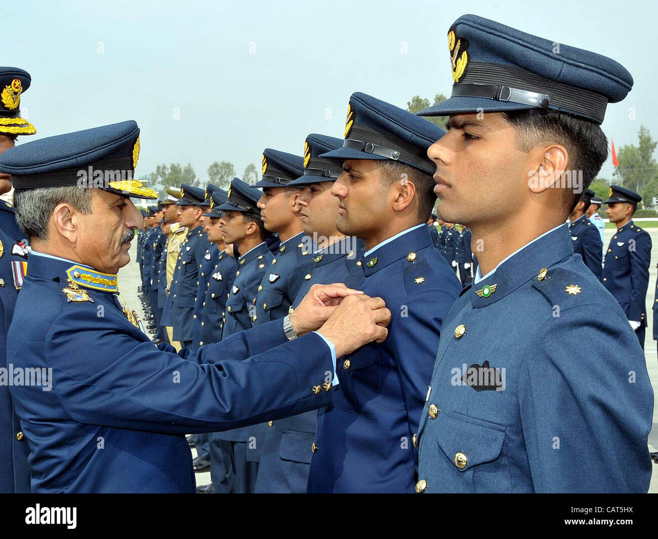 Air Force Chief of the Air Staff, Air Chief Marshal.Tahir Rafique Butt ...