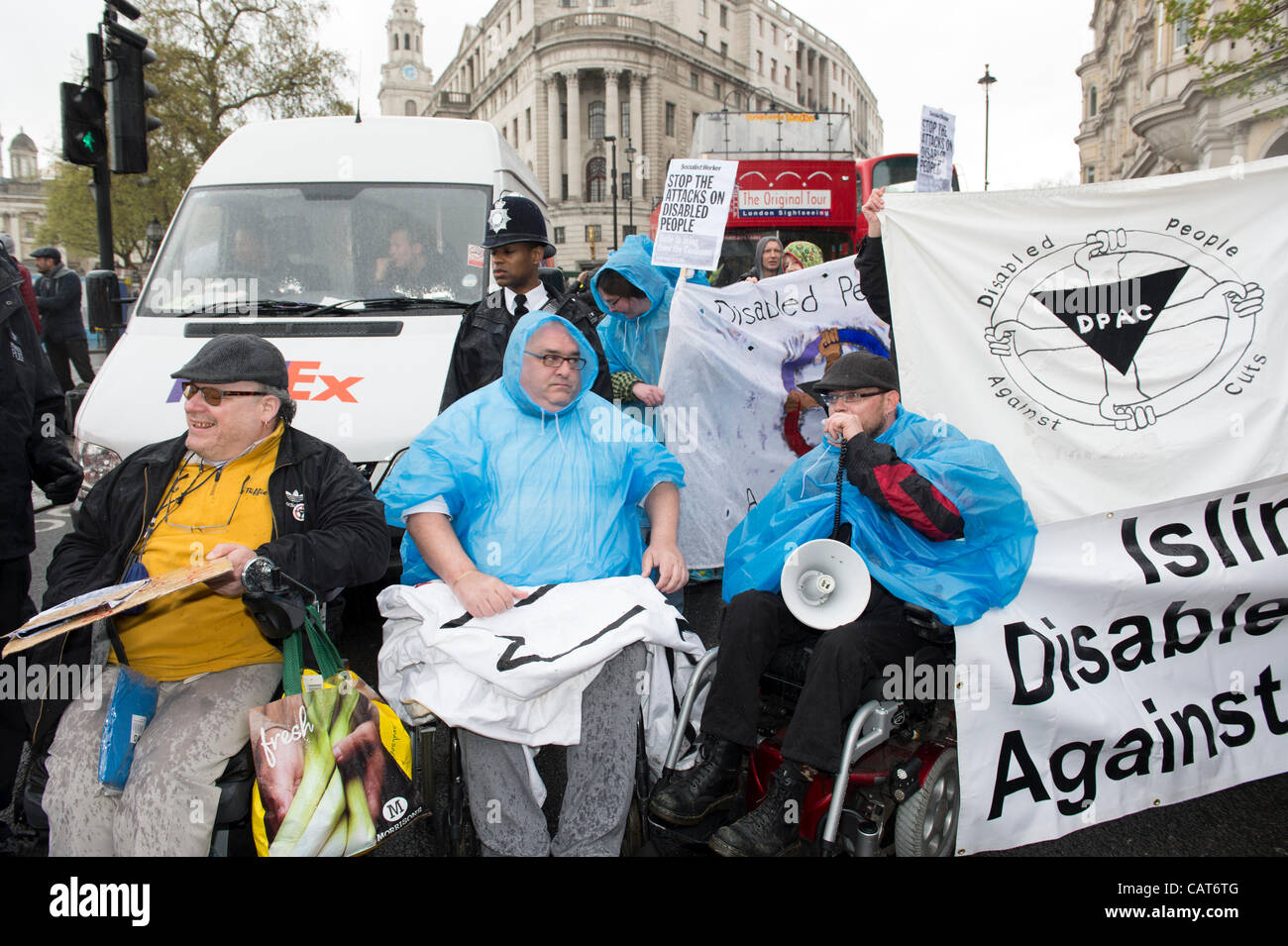 People blocking road hi-res stock photography and images - Alamy