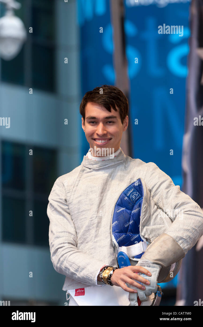 James williams fencer fencing hi-res stock photography and images - Alamy