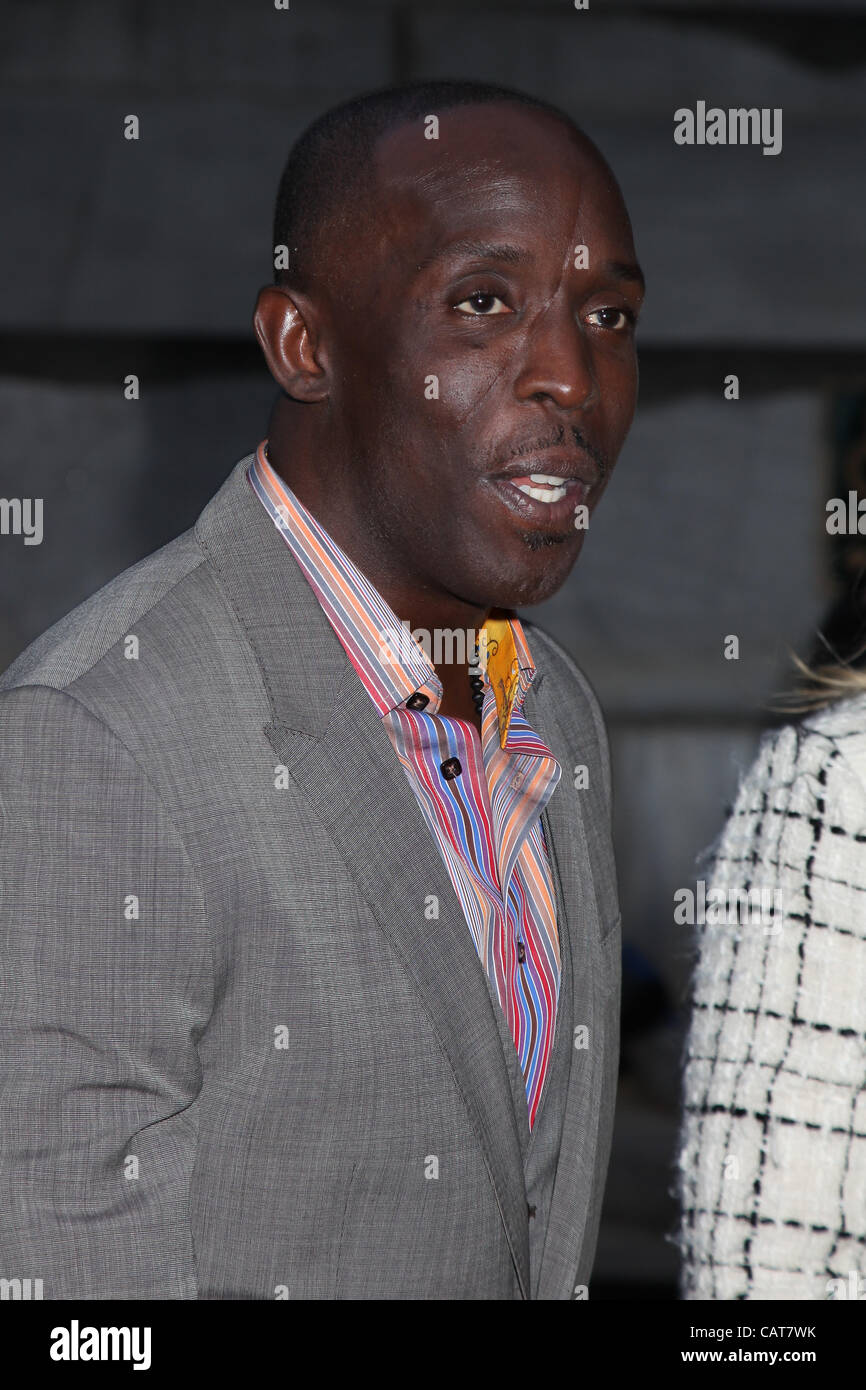 NEW YORK - APRIL 17: Michael K Williams at attend the Vanity Fair Party ...