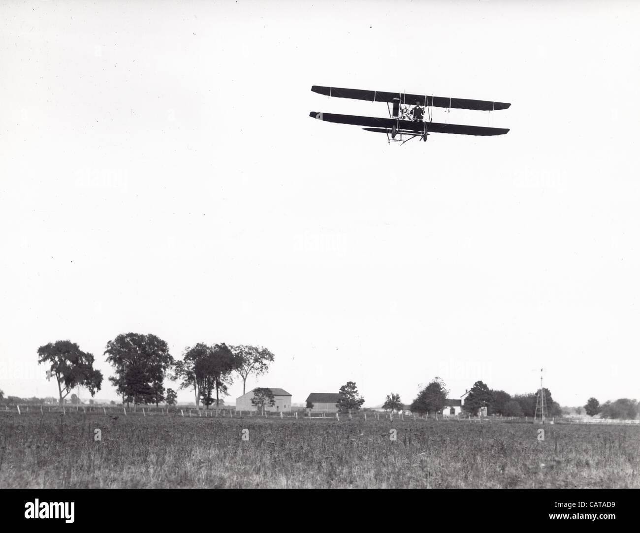 Orville Wright and Wilbur Wright.Supplied by Photos inc..WB 149.Wright Model ''E'' , 1913.Simms ...