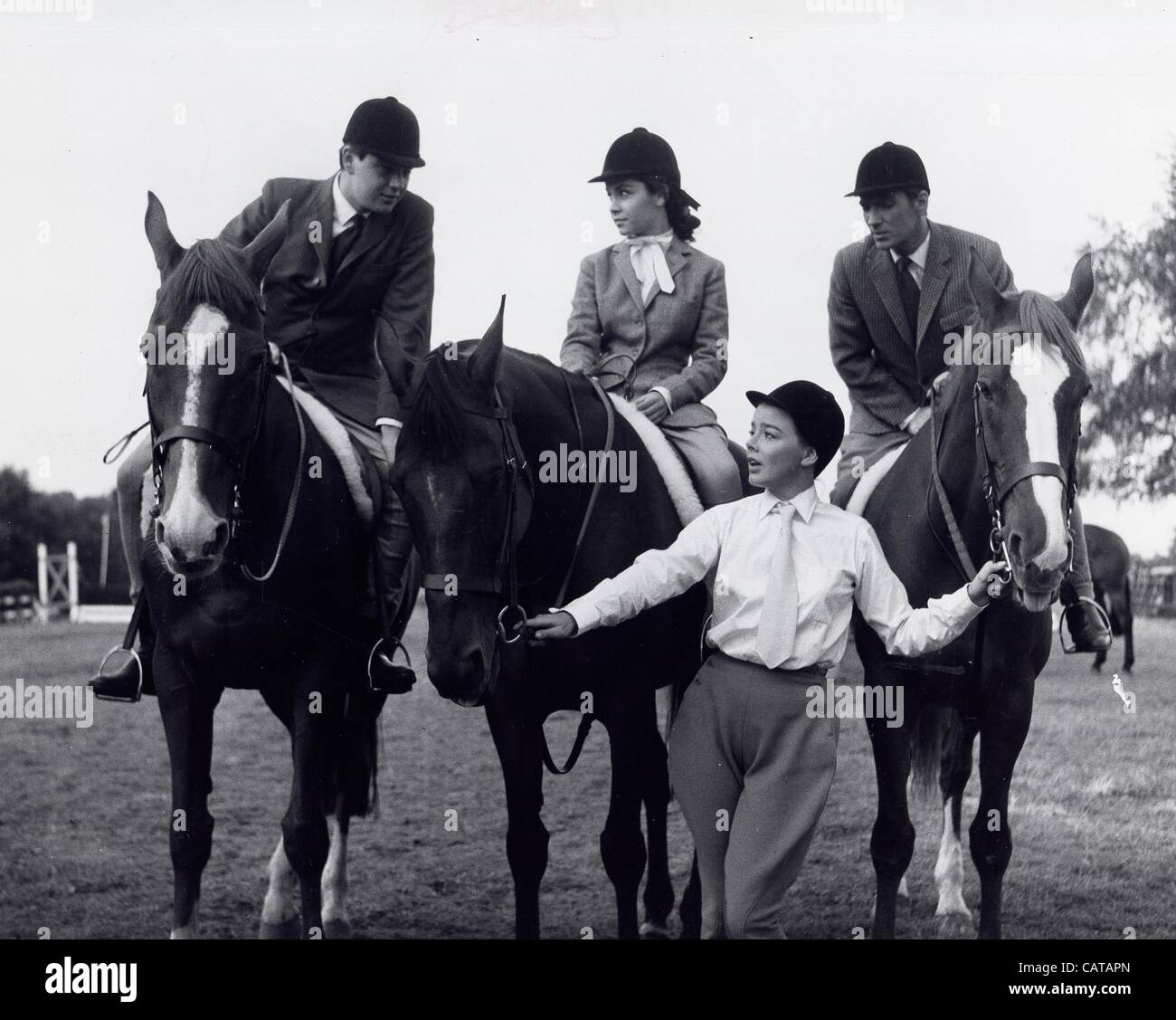 ANNETTE FUNICELLO with Tommy Kirk John Fraser and Janet Munro.Supplied ...