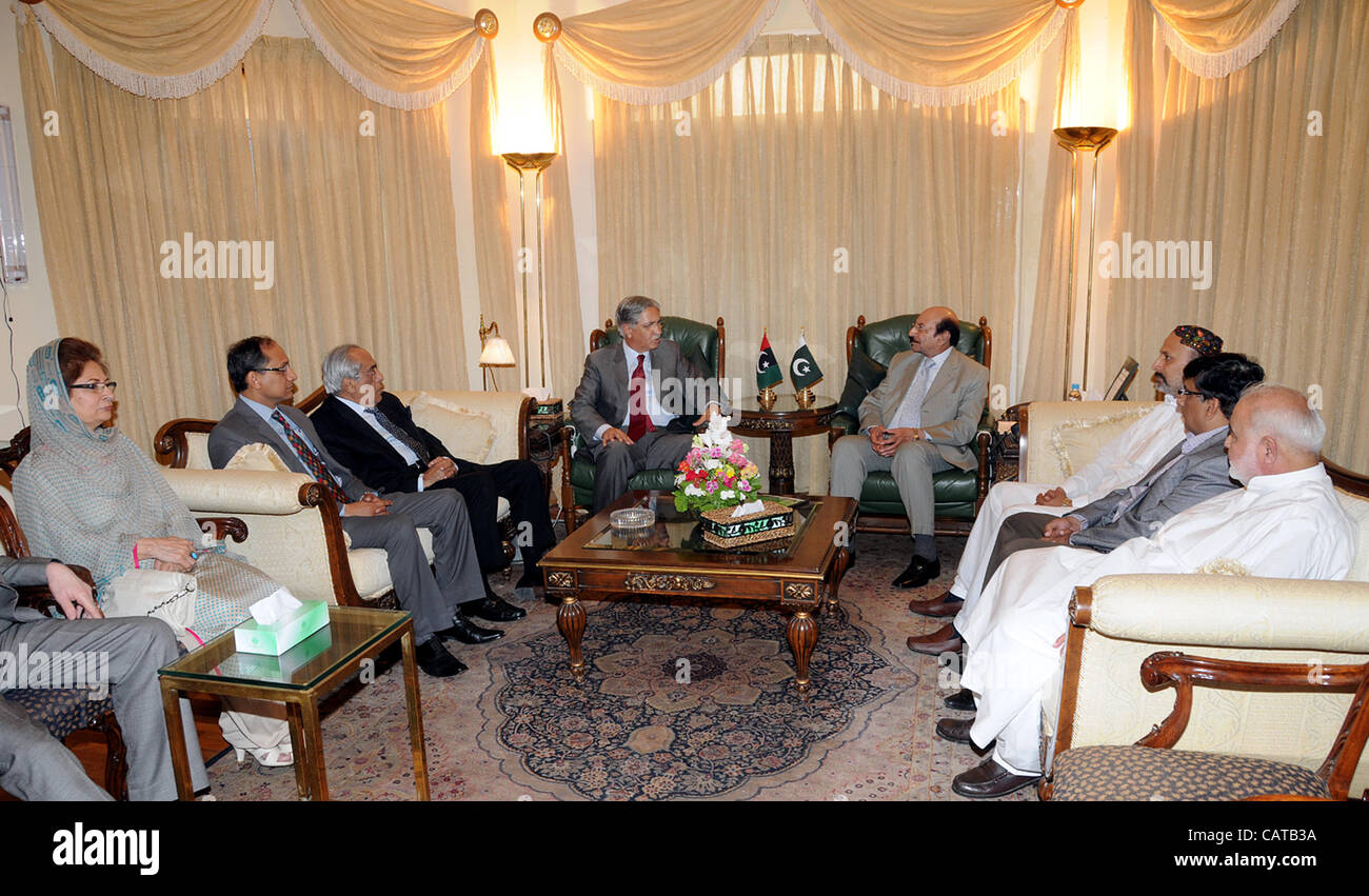 Sindh Chief Minister, Syed Qaim Ali Shah in meeting with Senate ...