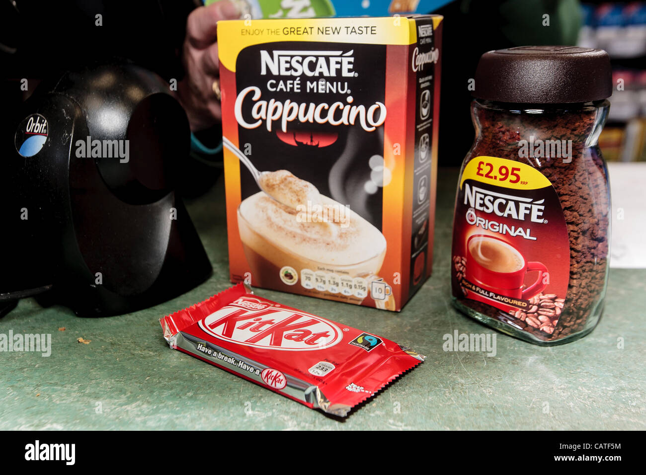 Nestle products hi-res stock photography and images - Alamy