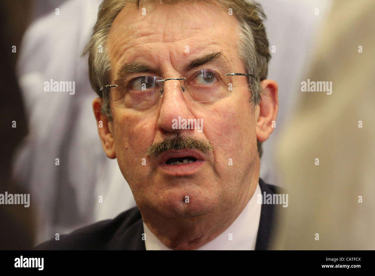 TV actor John Challis signing his book Being Boycie at Waterstones ...