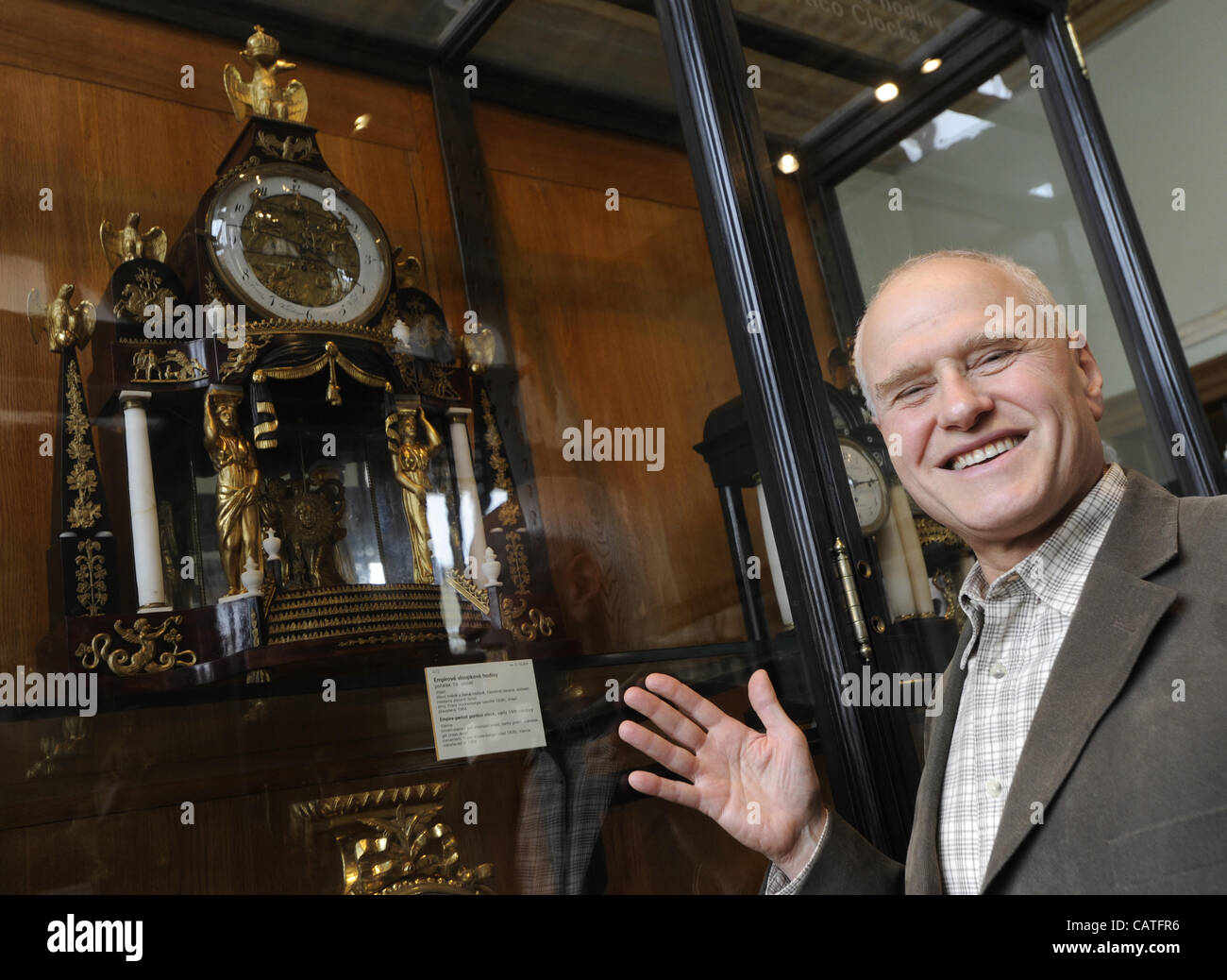 Michal Klepetar, grand nephew of Richard Popper, a Jewish businessman ...