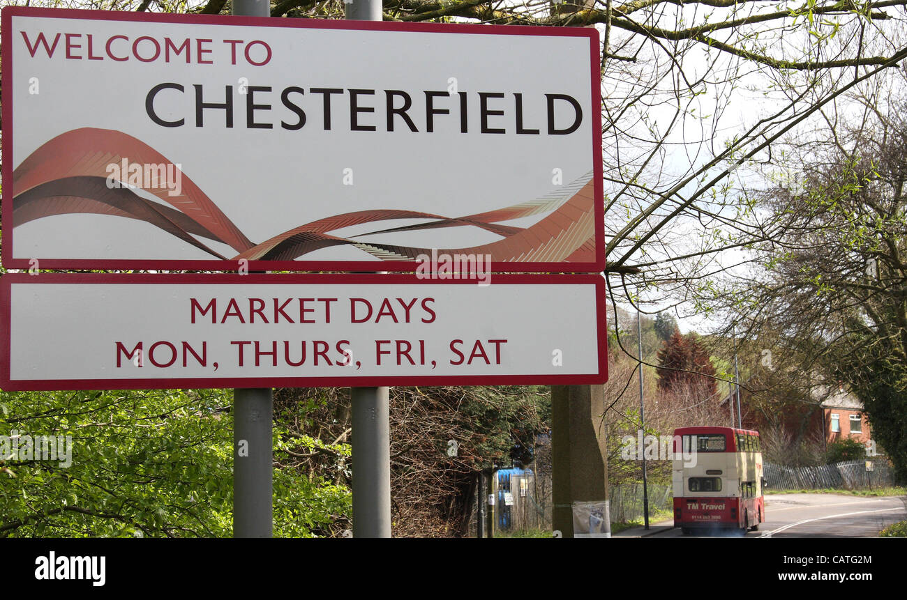 Welcome to Chesterfield signage, (installed April 2012), Chesterfield ...