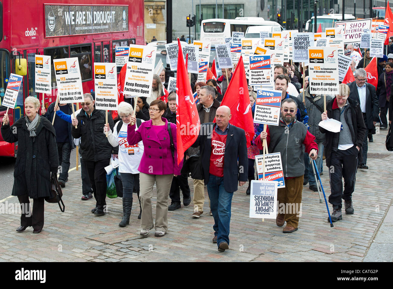Disability protest hi-res stock photography and images - Alamy